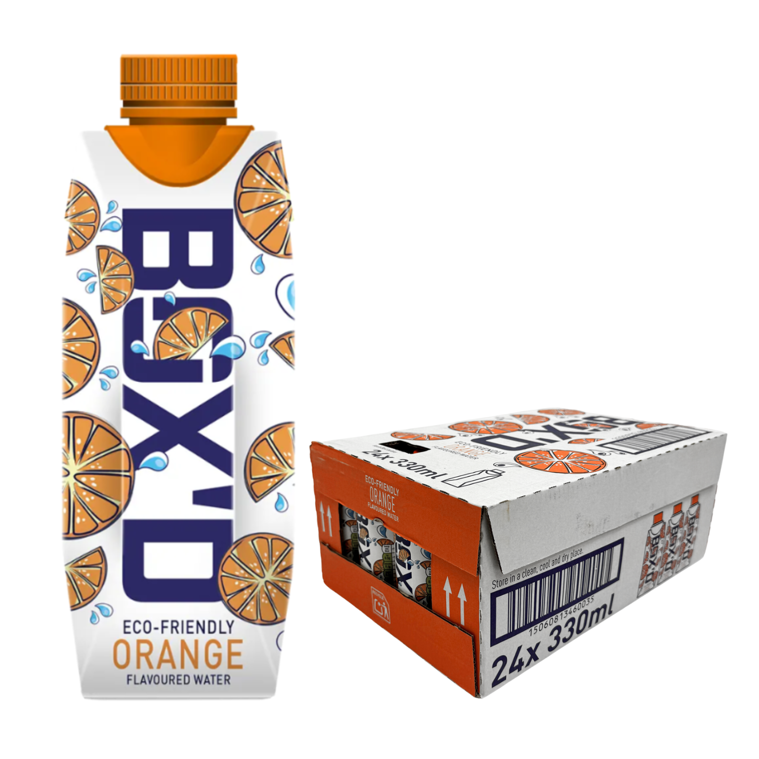 Box'D H2O Orange Pack of 24 x 330ml Case | Good Food Company – Good ...