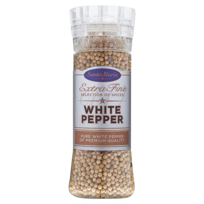 Santa Maria Extra Fine White Pepper Grinder 255g | Good Food Company ...